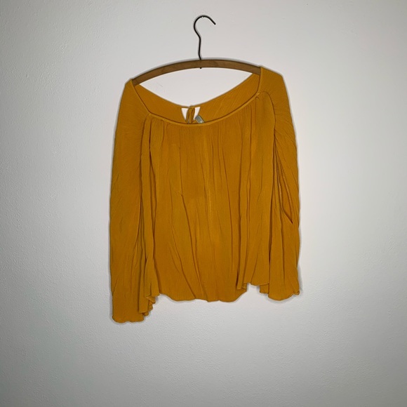 ASOS | Tops | Yellow Flowy Blouse | Poshmark